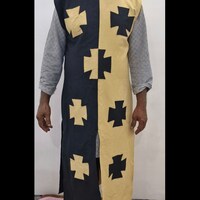 Medieval Knight Tunic: Crusader Tabard With Maltese Cross - LARP ...