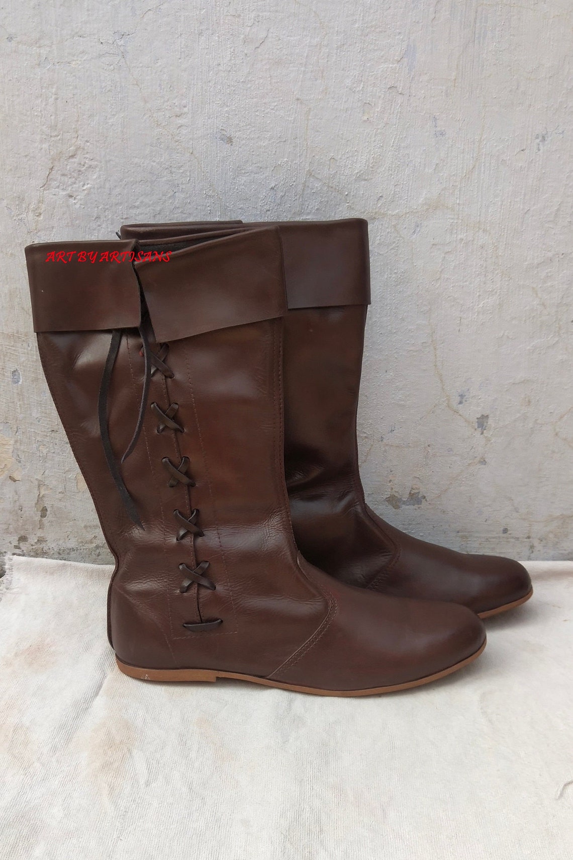 Medieval Leather Boots Renaissance SCA LARP Cosplay Boots - Etsy