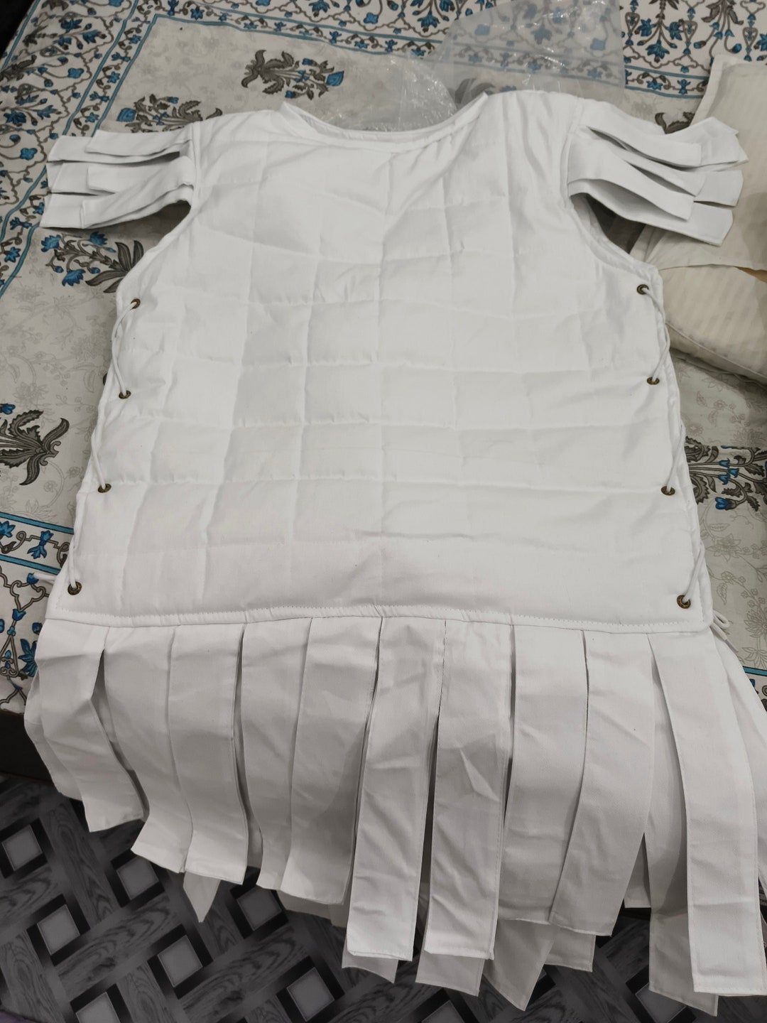 Roman Subarmalis Medieval White Outfit - Etsy