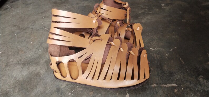 Medieval Roman Sandals for Medieval Costumes,roman Gladiator Caligae ...