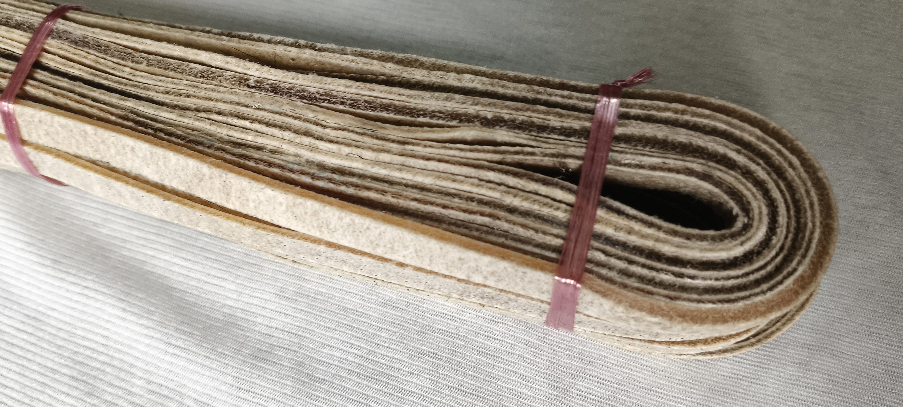 Handcrafted Natural Buffalo Rawhide Lacing Strip Natural Leather Cord ...