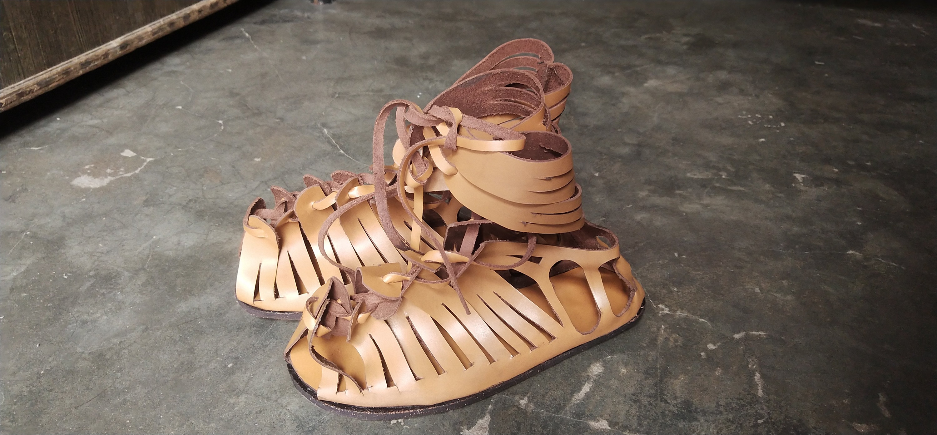 Medieval Roman Sandals for Medieval Costumes,roman Gladiator Caligae ...