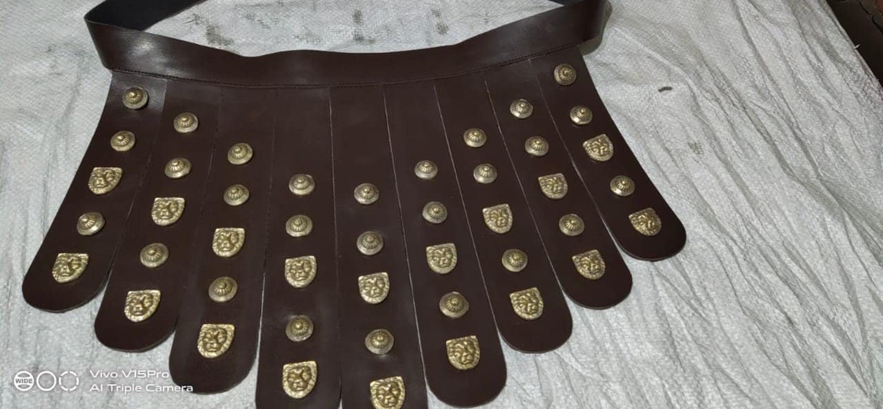 Roman Cingulum Belt Roman Legionary Leather Apron Belt Roman Era ...