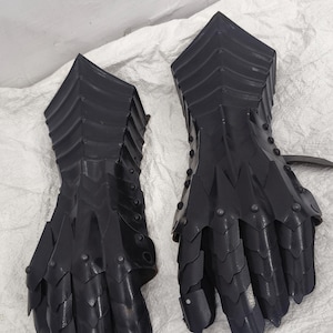 Medieval Gauntlets Fantasy Halloween Costume Metal Gloves - Etsy