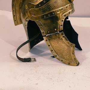 Handmade Ancient Roman Helmet Fully Functional Roman Costume - Etsy