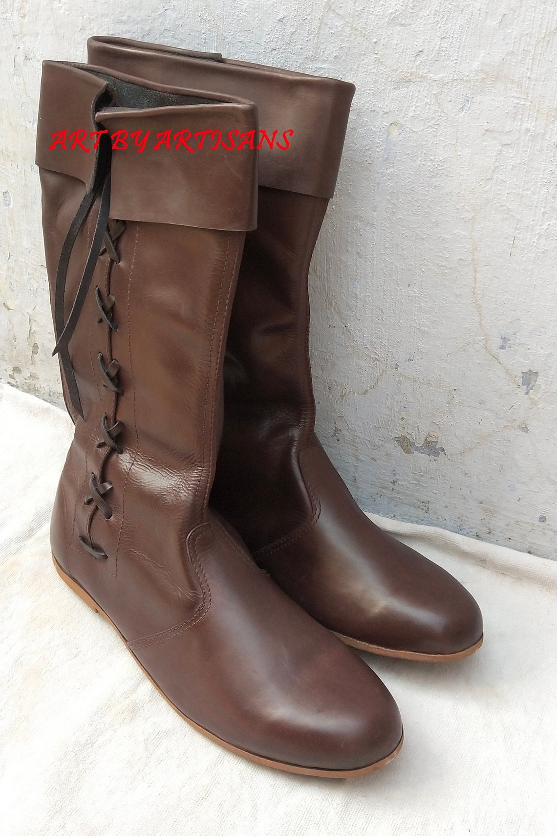 Medieval Leather Boots Renaissance SCA LARP Cosplay Boots - Etsy