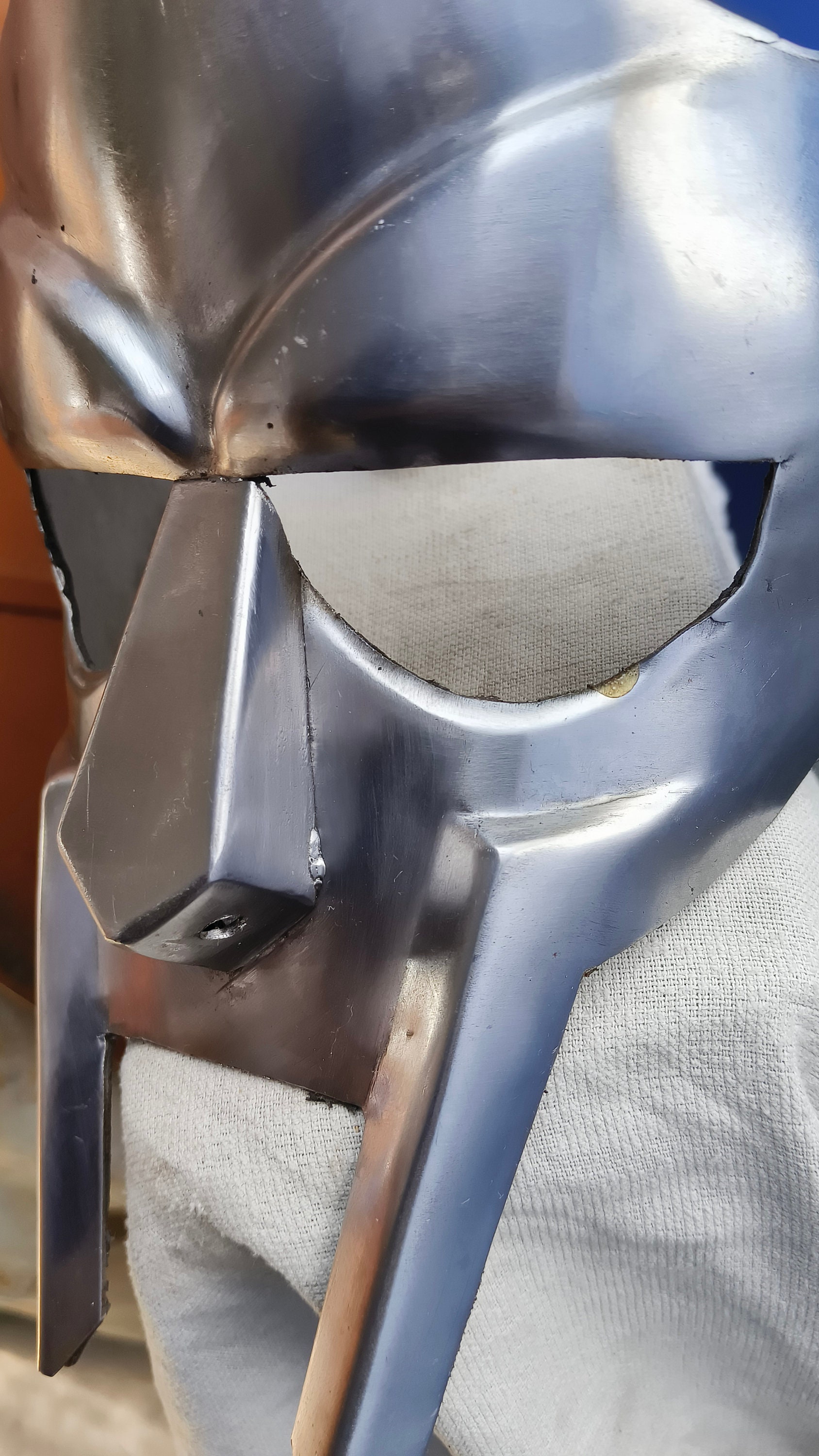 MF Doom Steel Gladiator Face Halloween Doomsday Fantasy Cosplay Costume ...