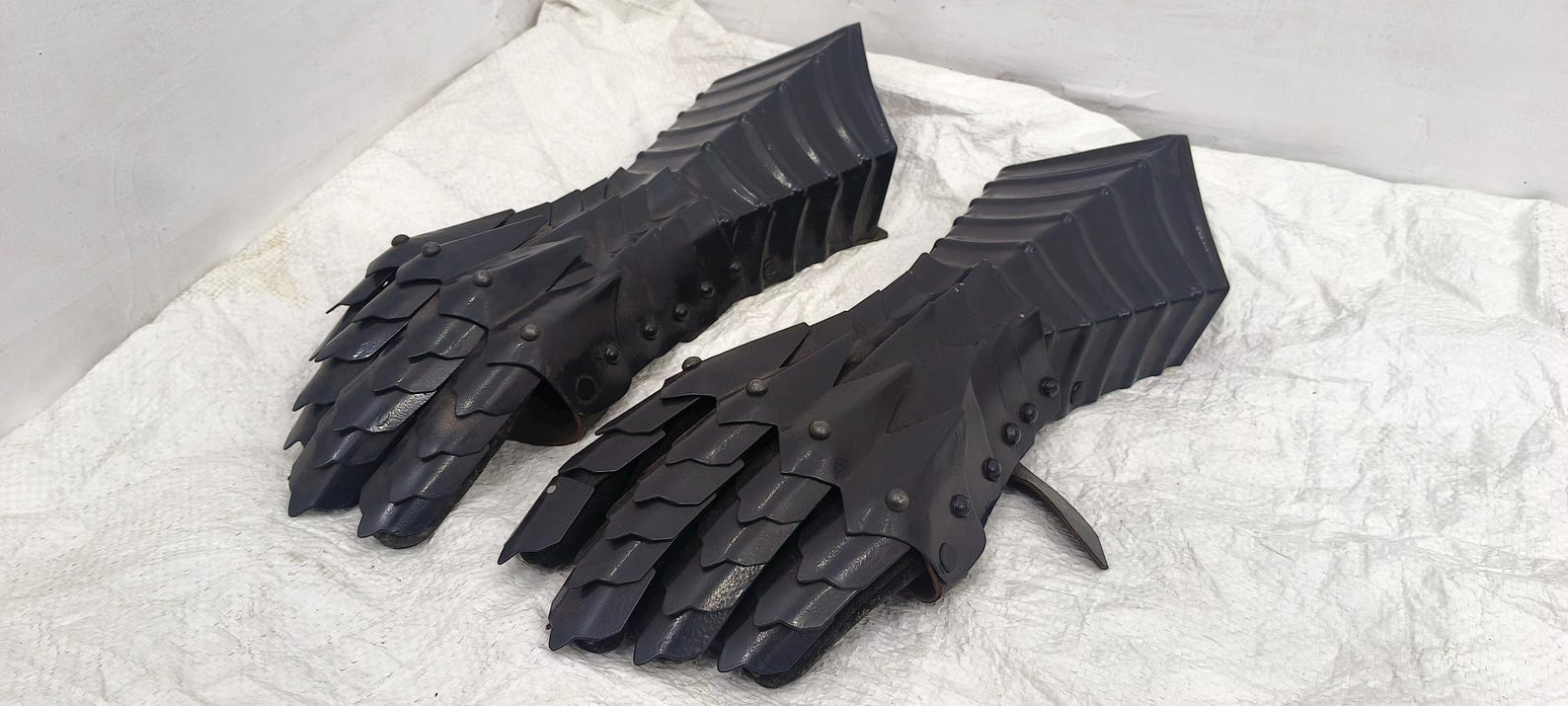 Medieval Gauntlets Fantasy Halloween Costume Metal Gloves - Etsy
