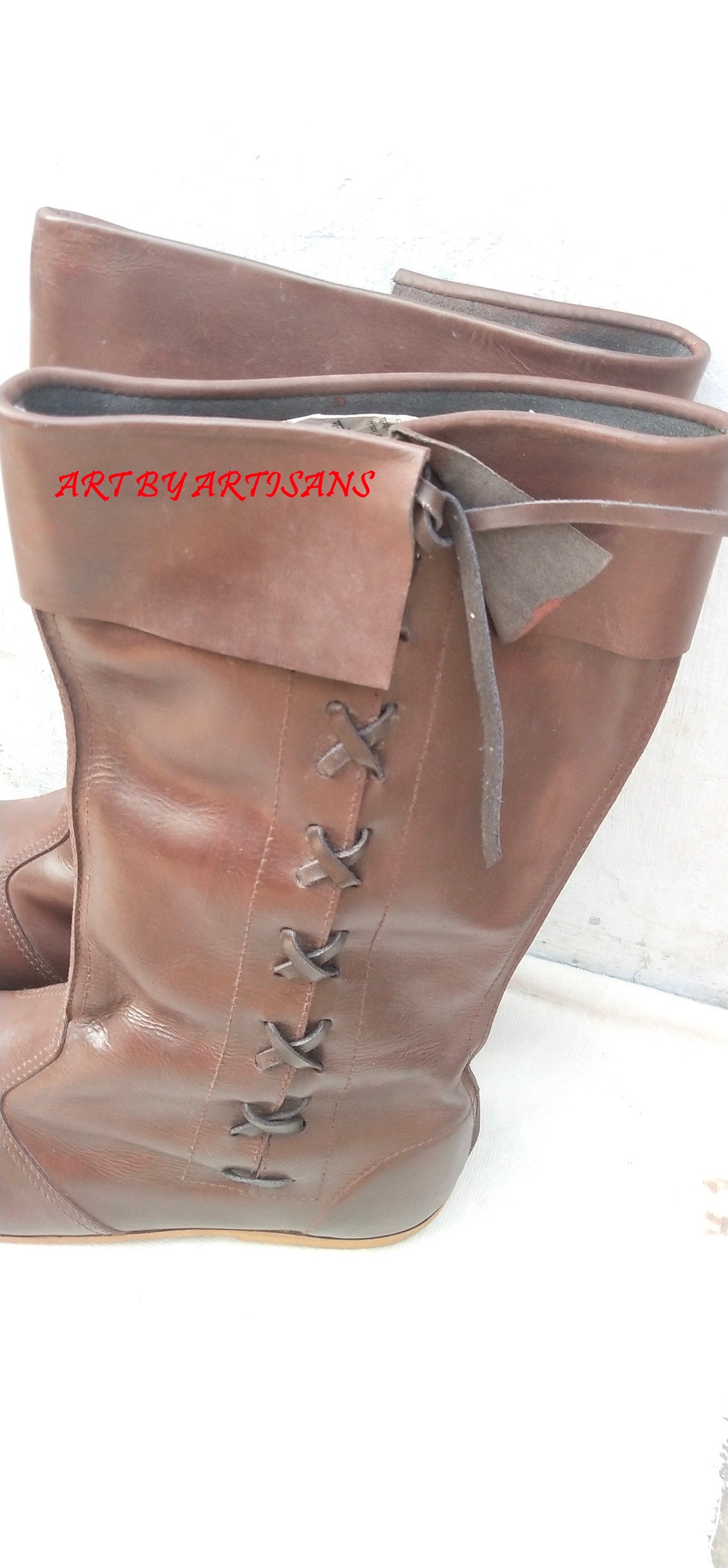 Medieval Leather Boots Renaissance SCA LARP Cosplay Boots - Etsy