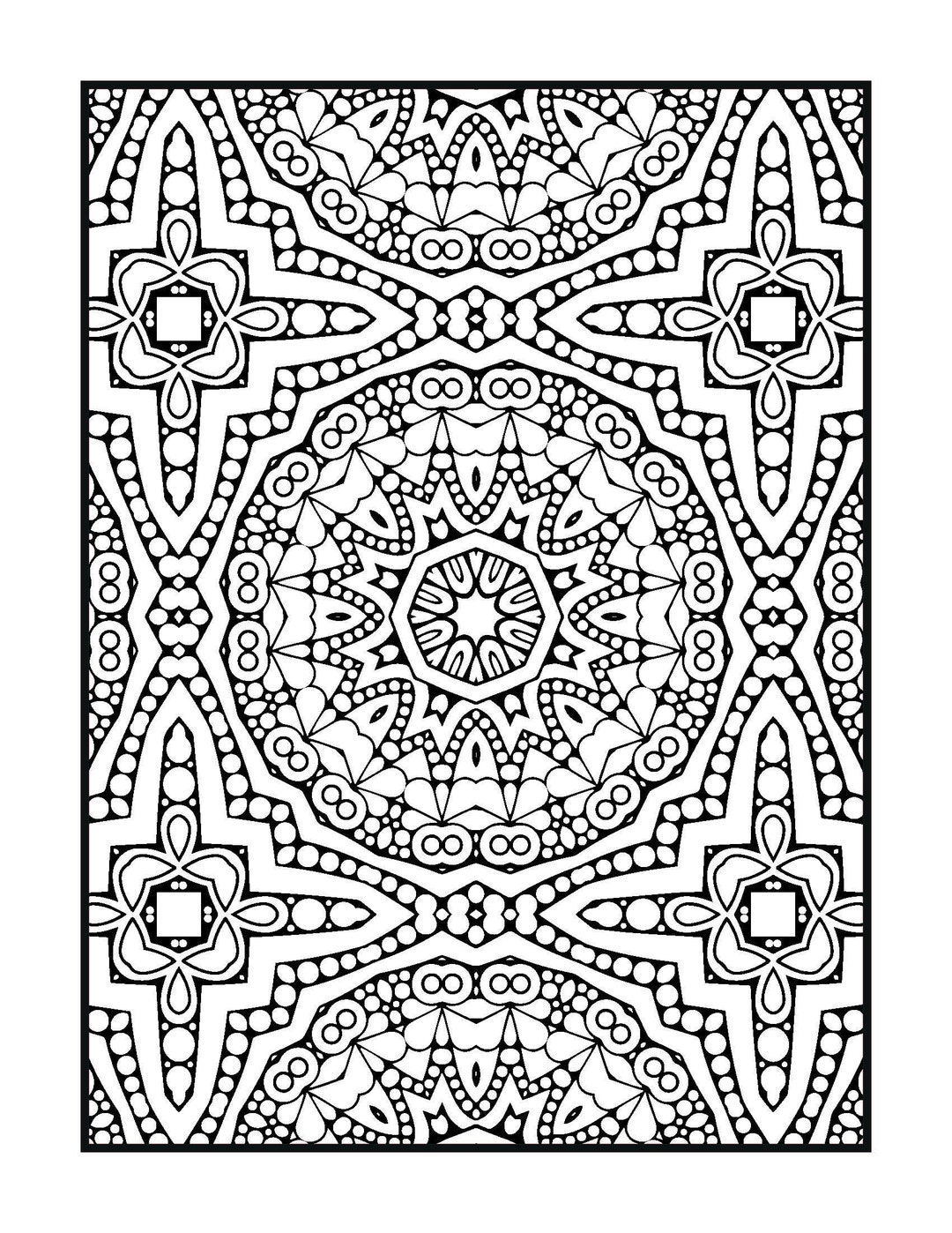 50 Digital Printable Mandela Coloring Pages - Etsy Australia