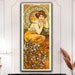 Alphonse Mucha the Precious Stones Topaz Canvas Print Wall Art,mucha ...
