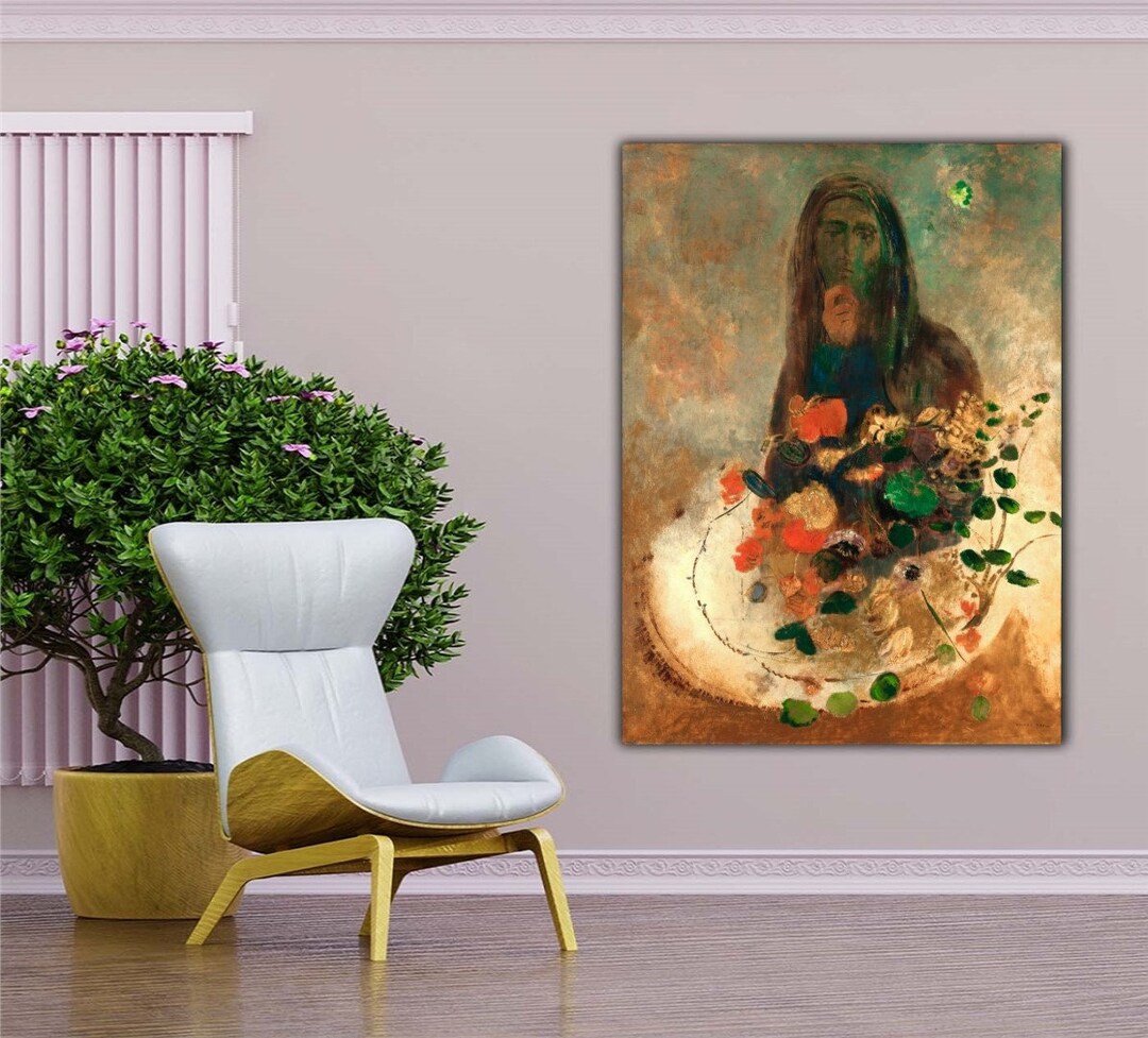 Odilon Redon Mystery 1910 Leinwanddruck,Odilon Redon Poster,Odilon ...