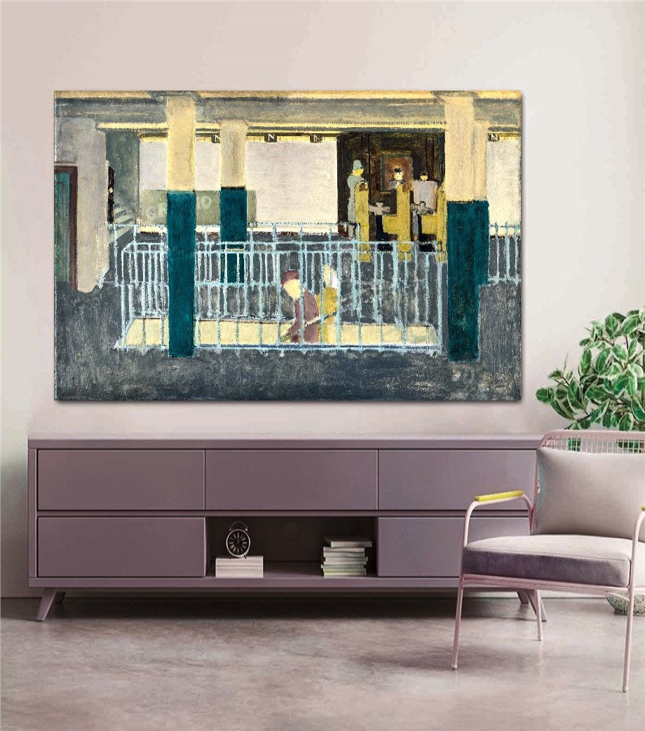 Mark Rothko Entrance to the Subway 1938 Canvas Print Wall Art,rothko ...