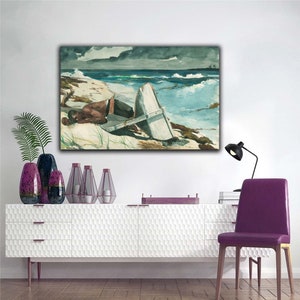 Winslow Homer After the Hurricane, Bahamas 1899 Canvas Print Wall Art ...