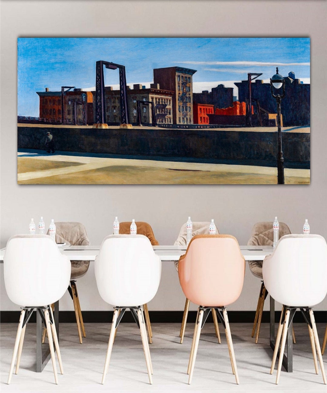 Edward Hopper Manhattan Bridge Loop 1928 Canvas Print Wall Art,hopper ...