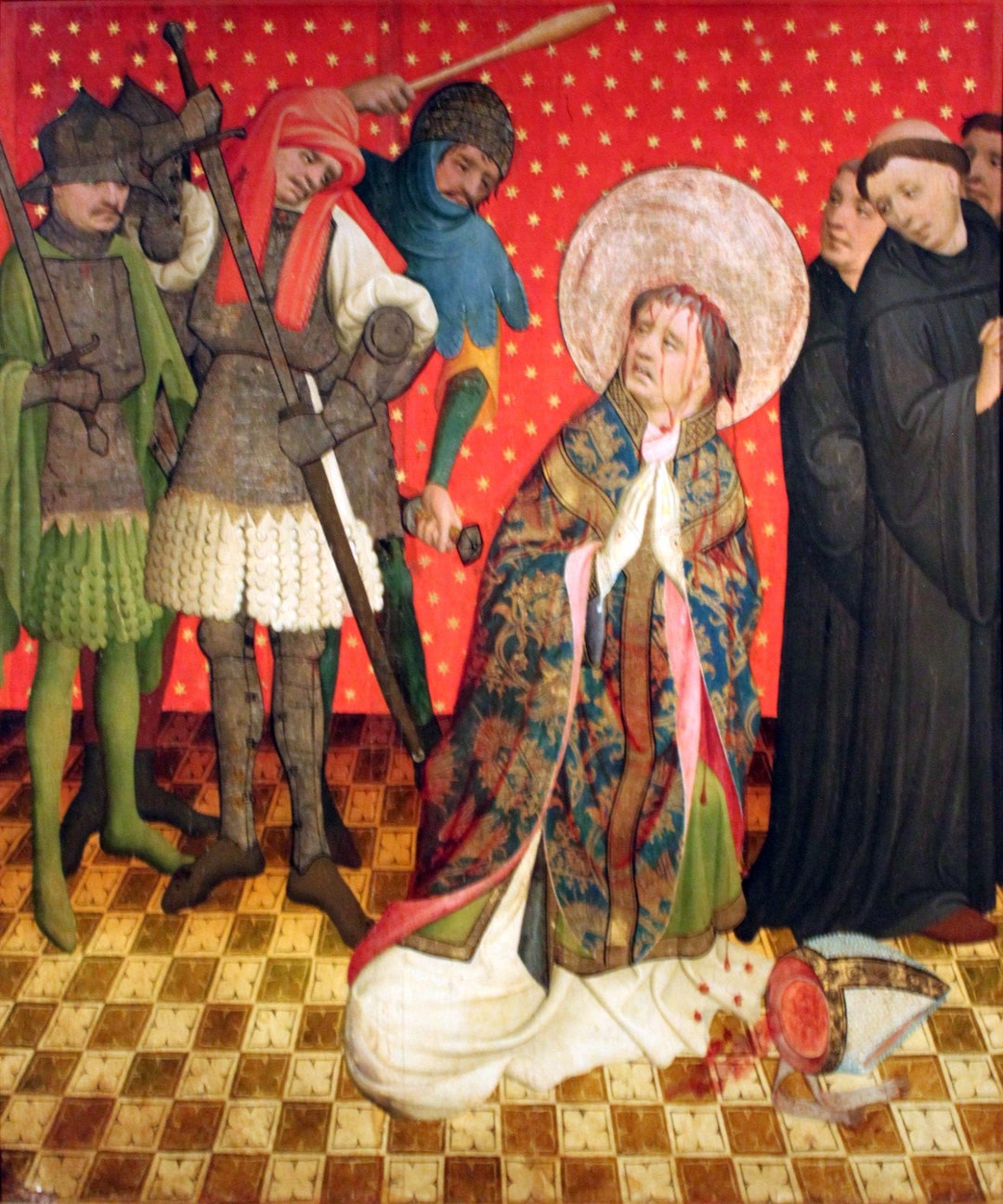 Master Francke the Martyrdom of Saint Thomas of Canterbury 1426 Canvas ...