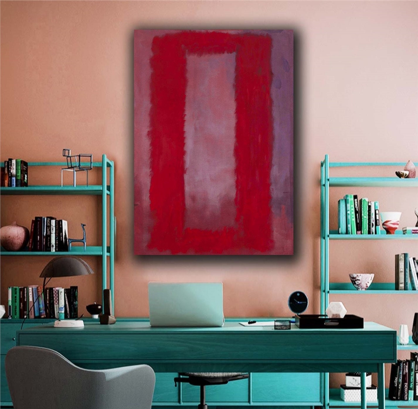 Mark Rothko Red on Maroon 1959 Canvas Print Wall Artrothko - Etsy
