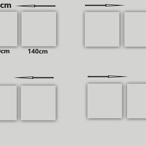 Custom Set of 3 Piet Mondrian Canvas,create Your Own Set by Choosing 3 ...