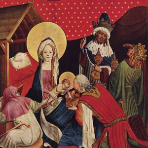 Master Francke Adoration of the Magi 1426 Canvas Print Wall Art,francke ...