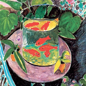 Henri Matisse the Goldfish 1912 Canvas Print Wall Art,matisse Poster ...