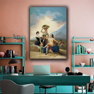 Francisco De Goya the Vintage 1786 Canvas Print Wall Art,goya Poster ...