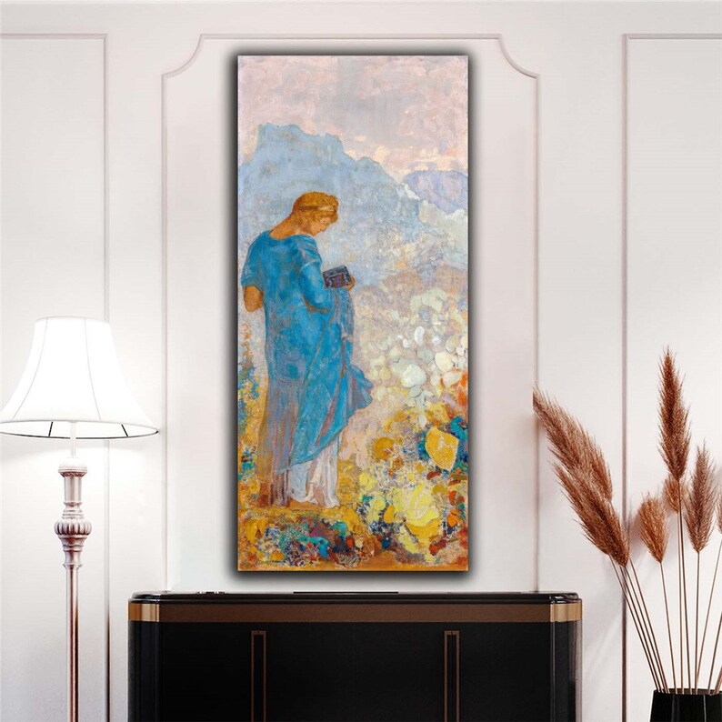 Odilon Redon Pandora 1910 Canvas Print Wall Art,redon Poster,odilon ...