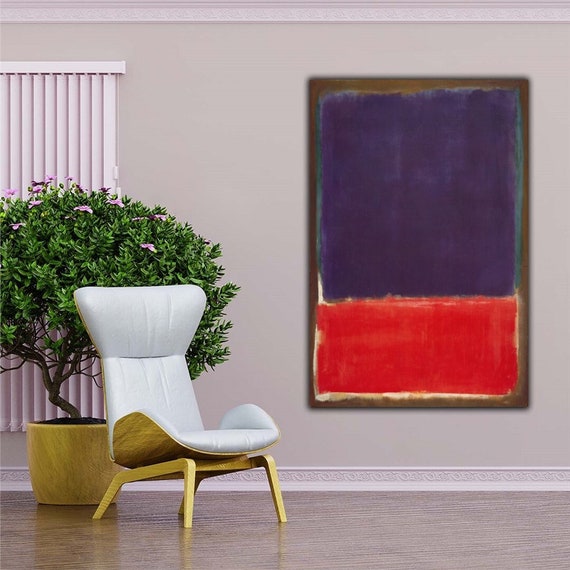 Mark Rothko Paintings Red