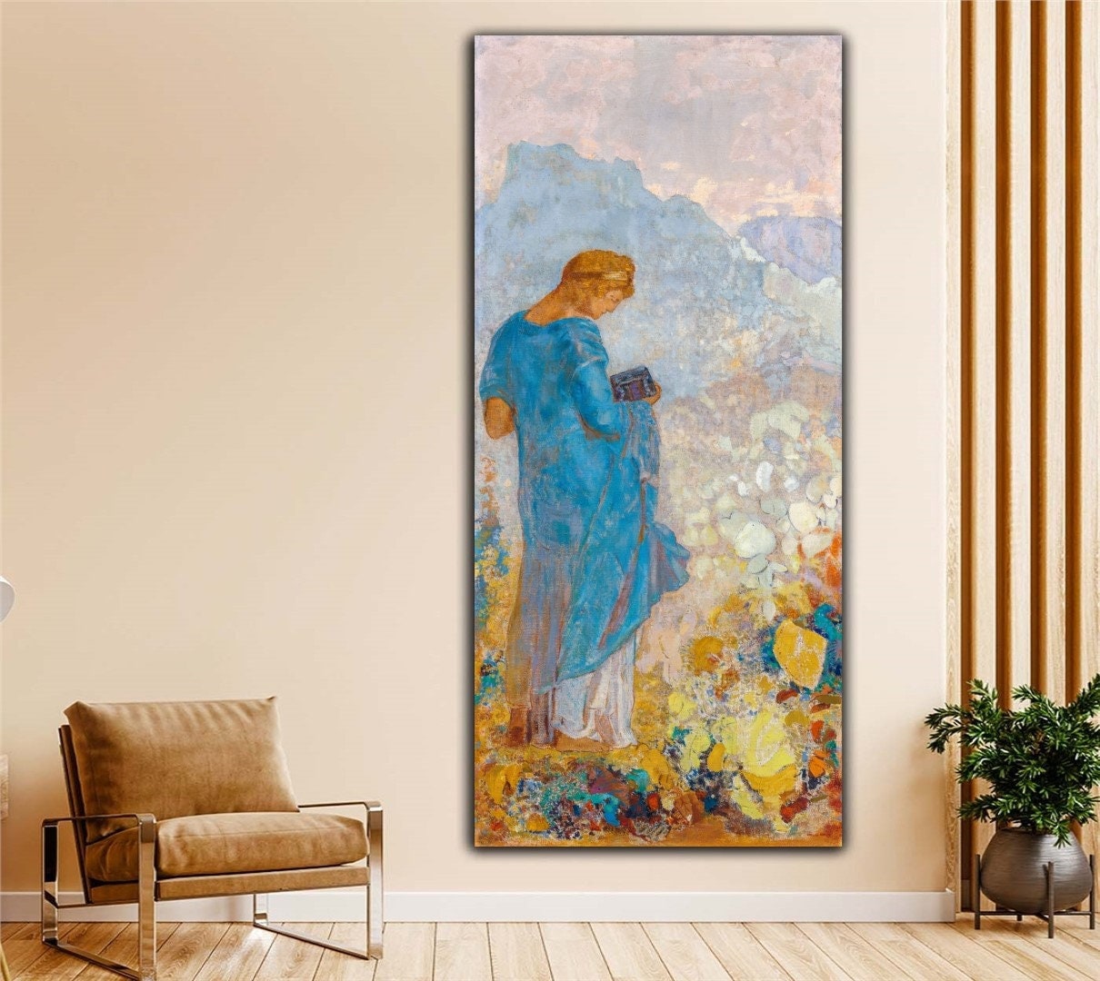 Odilon Redon Pandora 1910 Canvas Print Wall Art,redon Poster,odilon ...