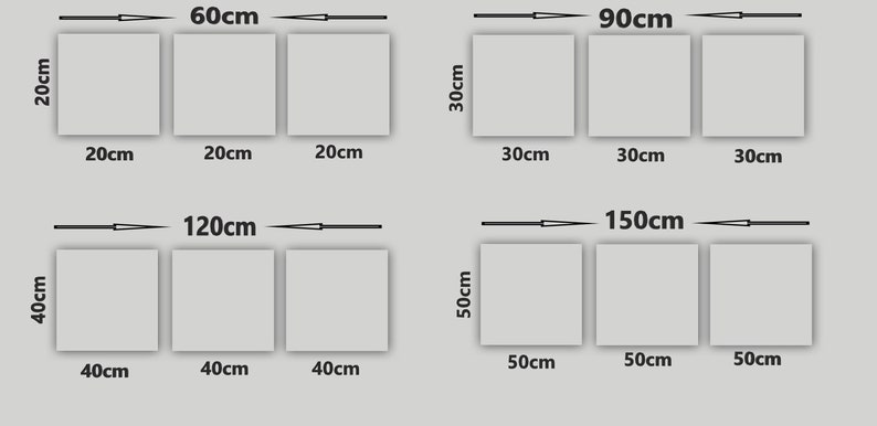 Custom Set of 3 William Morris Canvascreate Your Own Set by - Etsy