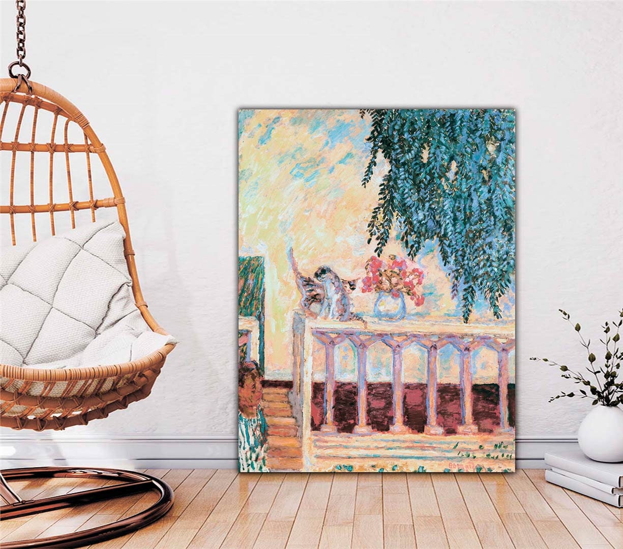 Pierre Bonnard, Cats on the Railing Canvas Print Wall Art,bonnard ...