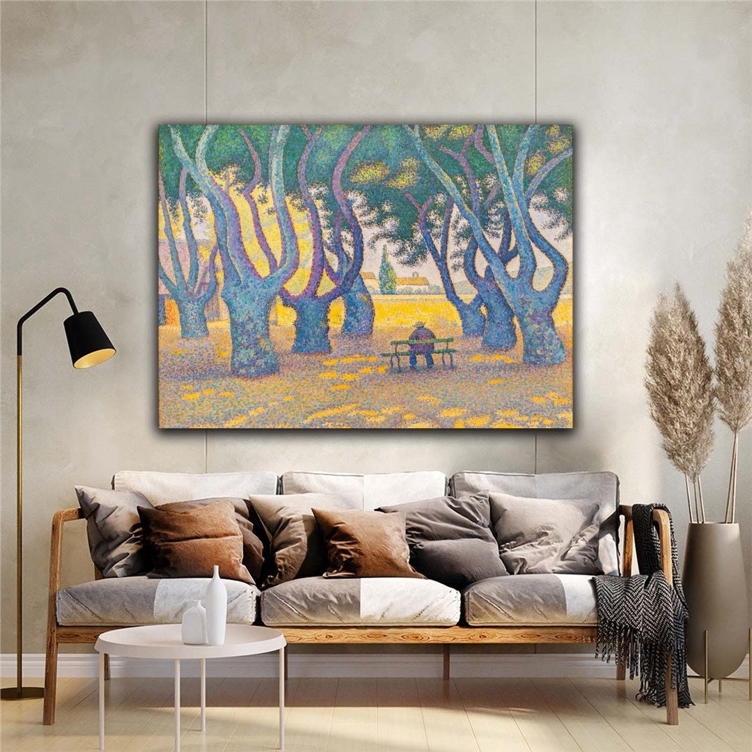 Paul Signac Place Des Lices St. Tropez 1893 Canvas Print Wall - Etsy Paul Signac Place Des Lices St. Tropez 1893 Canvas Print Wall - Etsy