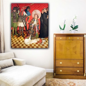 Master Francke the Martyrdom of Saint Thomas of Canterbury 1426 Canvas ...