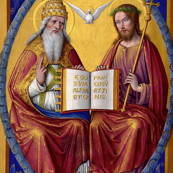 Holy Trinity Poster - Etsy