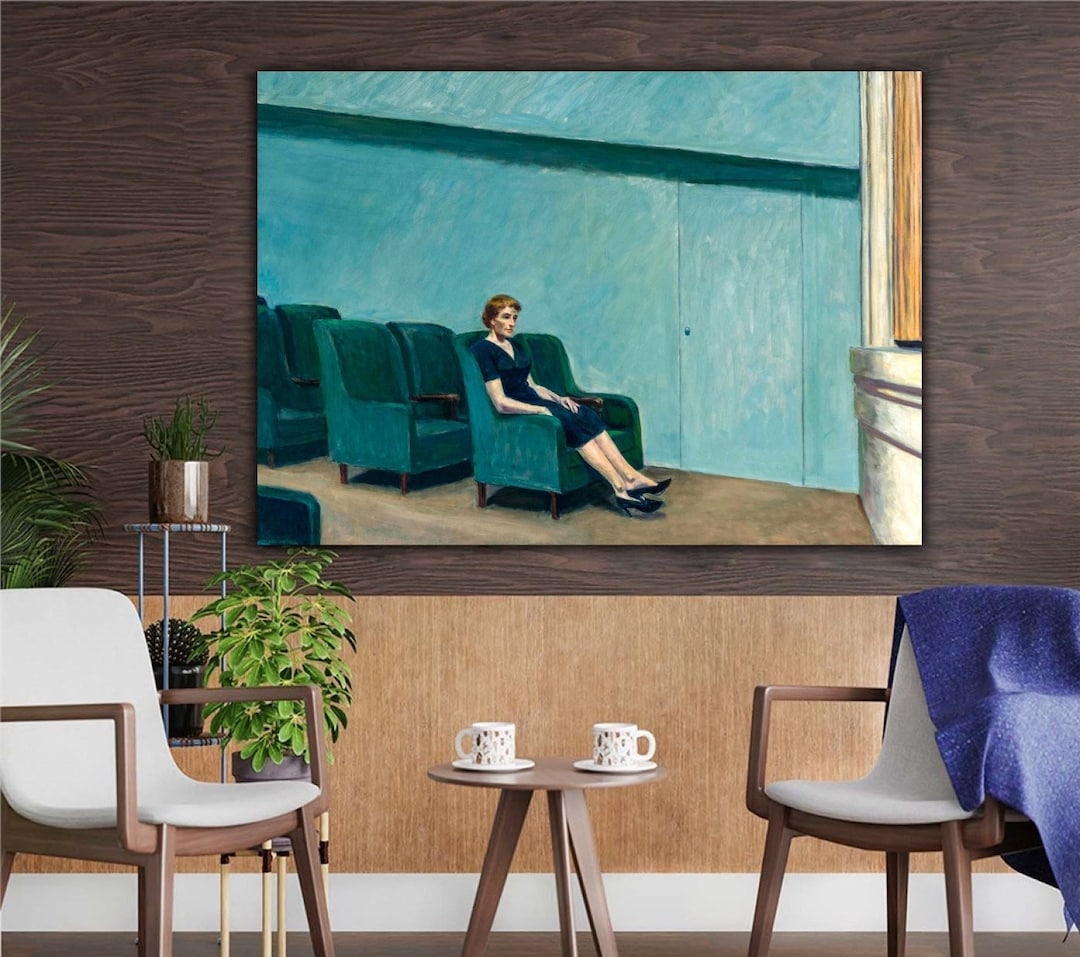 Edward Hopper Intermission 1963 Canvas Print Wall Art,hopper Poster ...