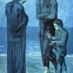 Pablo Picasso the Tragedy 1903 Canvas Print Wall Art,picasso Poster ...