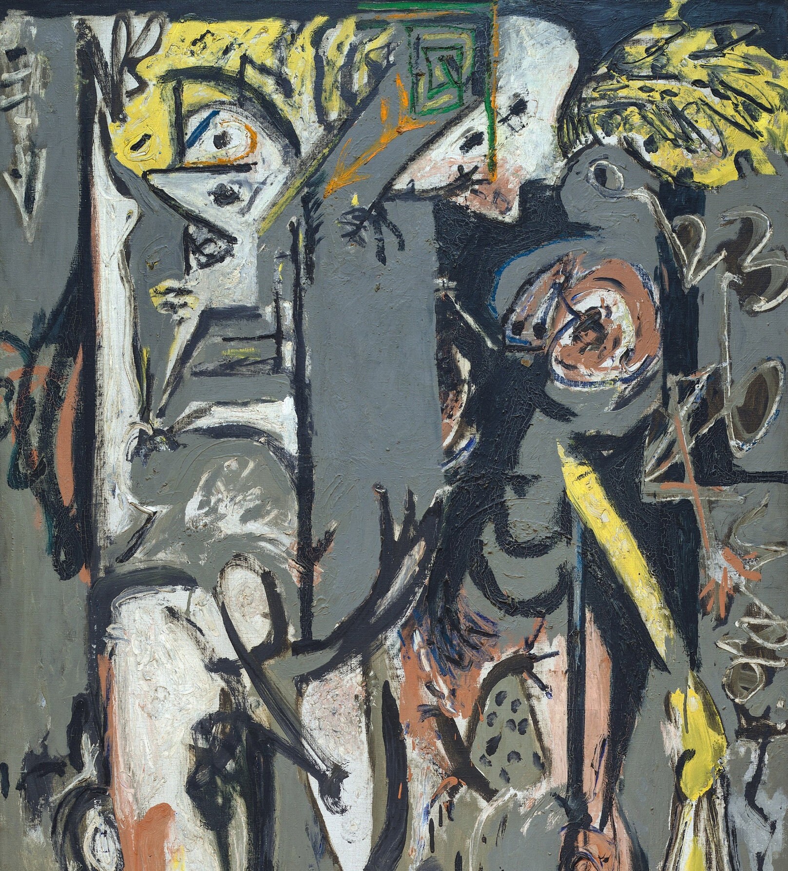 Jackson Pollock Two 1943 Canvas Print Wall Art,pollock Poster,pollock ...