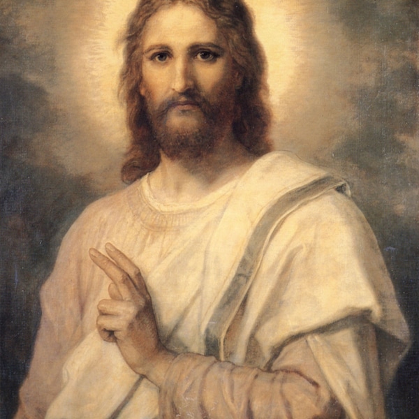 Jesus Painting - Etsy