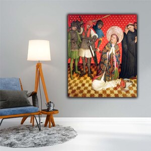 Master Francke the Martyrdom of Saint Thomas of Canterbury 1426 Canvas ...