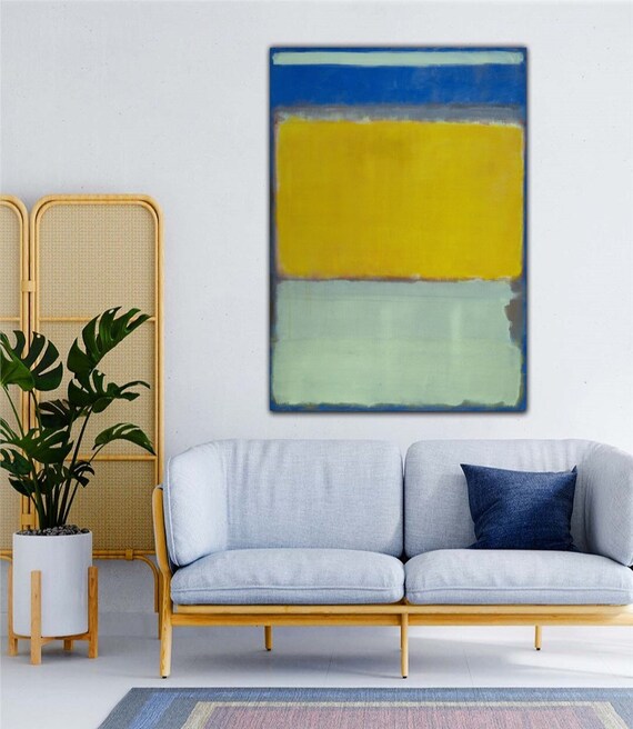 Rothko Blue Yellow