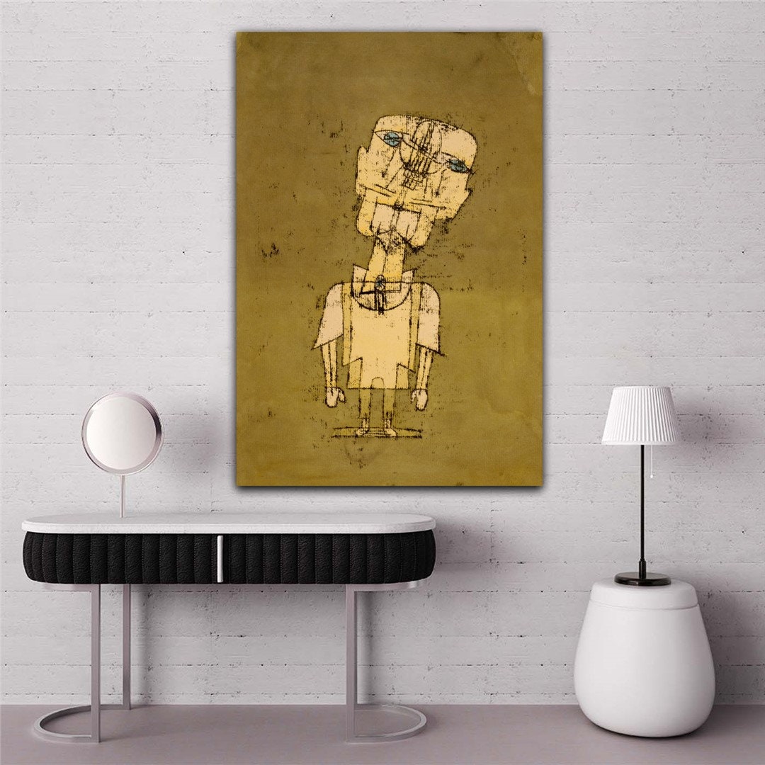 Paul Klee Ghost of a Genius 1922 Canvas Print Wall Art,paul Klee ...