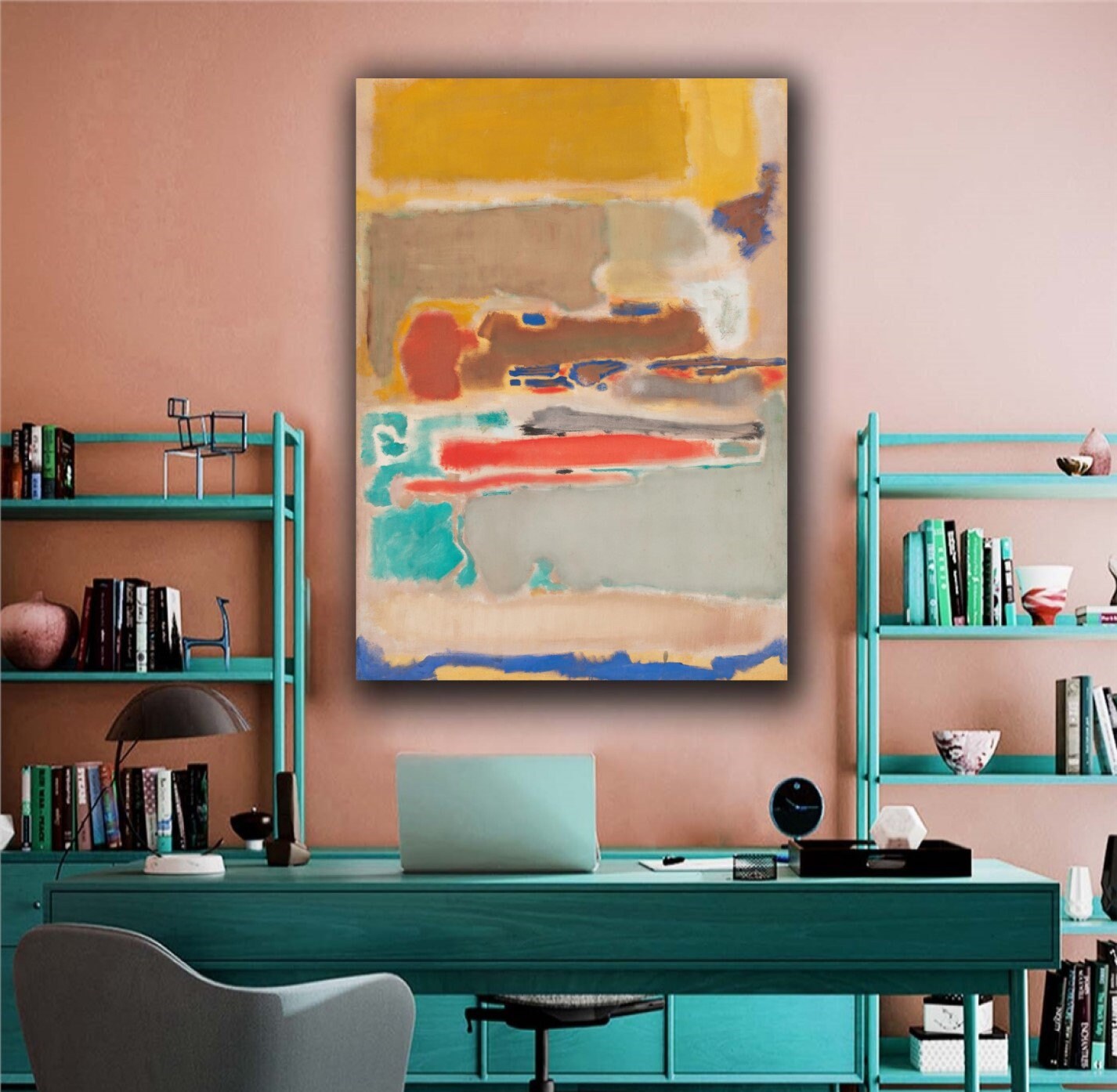 Mark Rothko Multiform 1948 Canvas Print Wall Art,rothko Poster,rothko ...