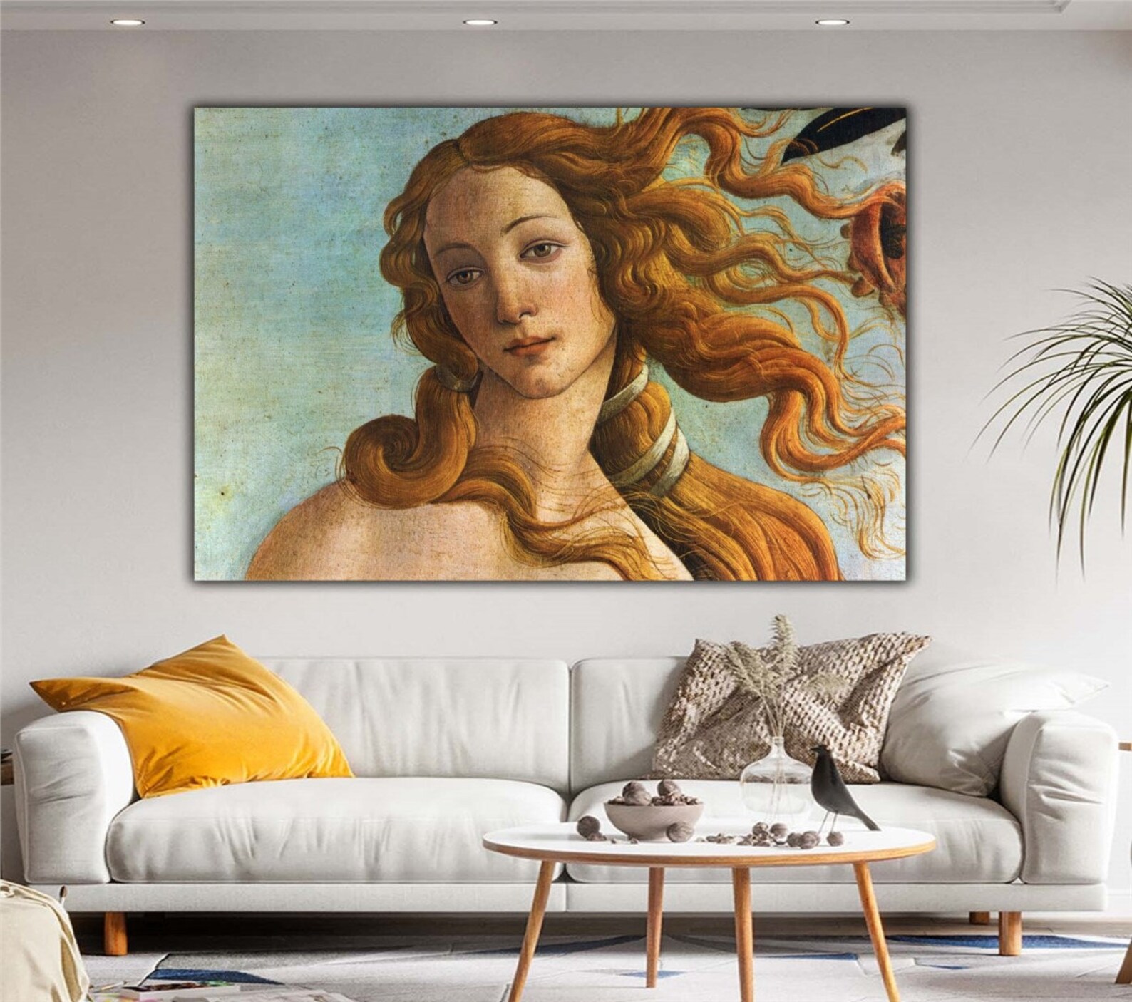 Sandro Botticelli the Birth of Venus detail 1480 Canvas - Etsy