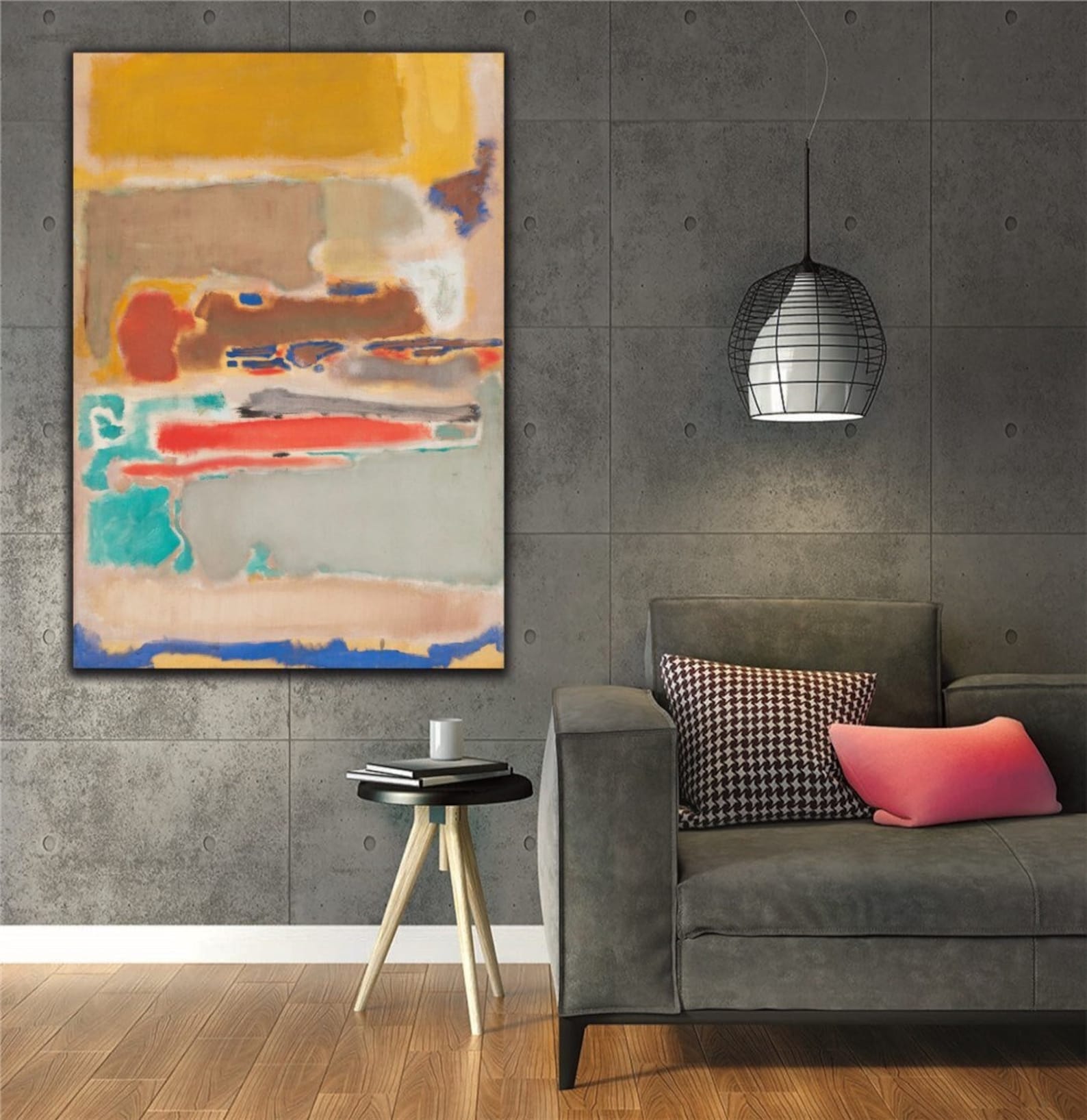 Mark Rothko Multiform 1948 Canvas Print Wall Art,rothko Poster,rothko ...