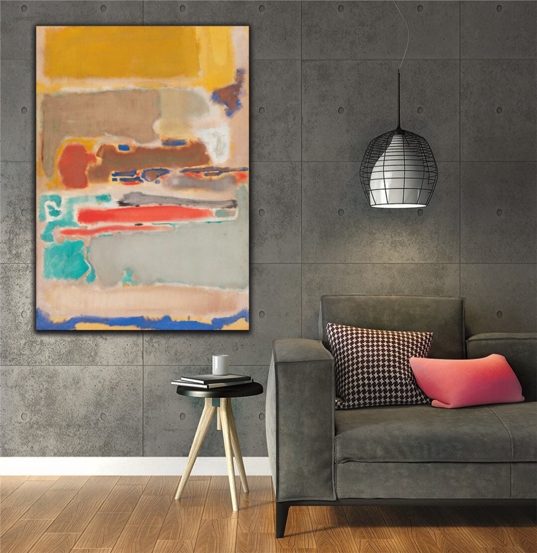 Mark Rothko Multiform 1948 Canvas Print Wall Art,rothko Poster,rothko ...