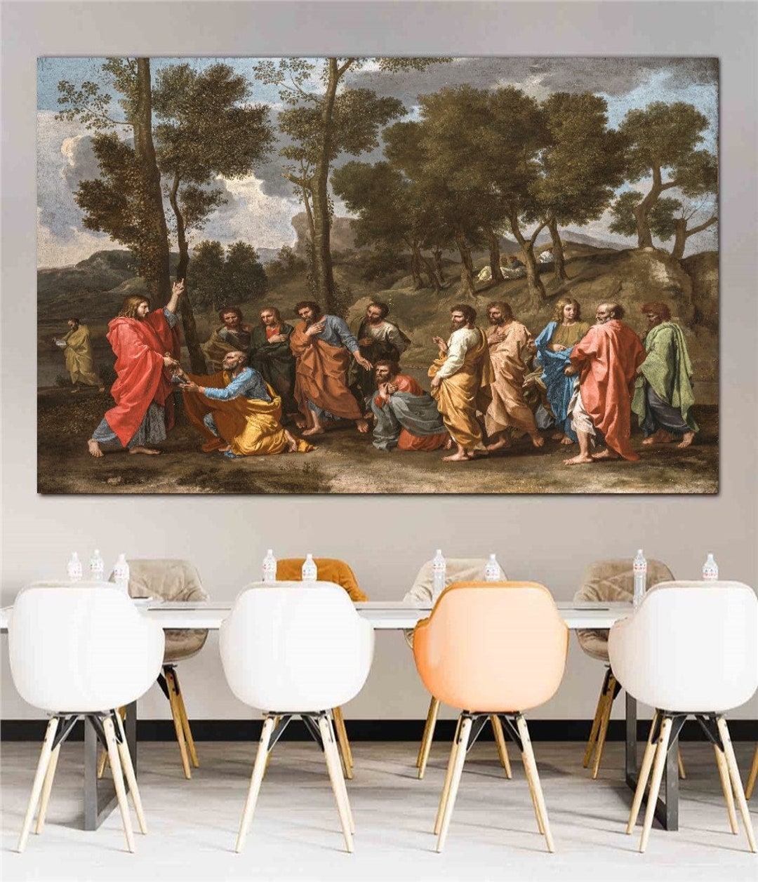 Nicolas Poussin Ordination 1640 Canvas Print Wall Art,nicolas Poussin ...