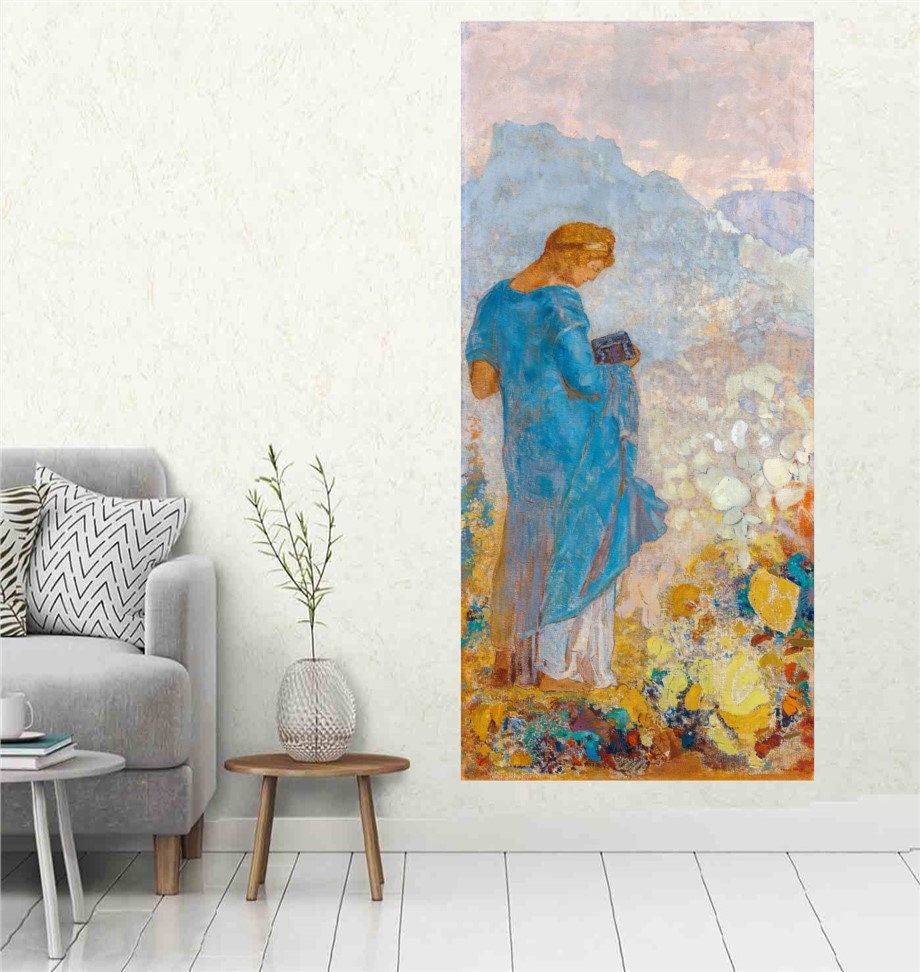 Odilon Redon Pandora 1910 Canvas Print Wall Art,redon Poster,odilon ...