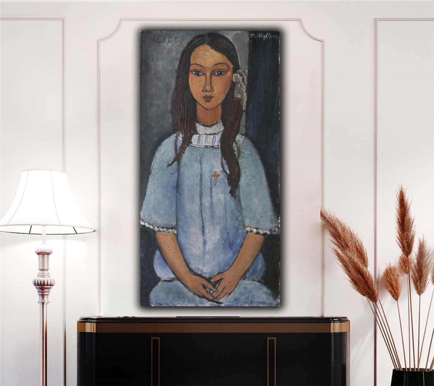 Amedeo Modigliani Alice 1916 Canvas Print Wall Artmodigliani - Etsy