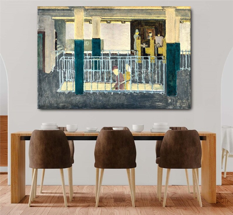Mark Rothko Entrance to the Subway 1938 Canvas Print Wall Art,rothko ...