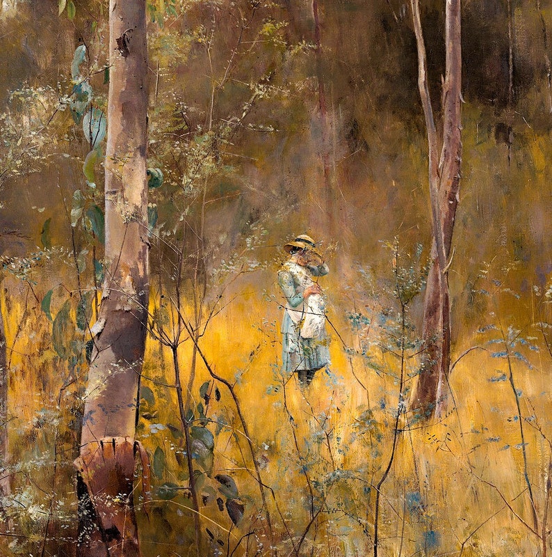 Frederick Mccubbin Lost 1886 Canvas Print Wall Art,mccubbin Print ...
