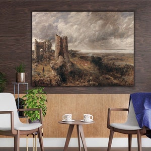 John Constable Hadleigh Castle the Mouth of the Thames Morning After a ...